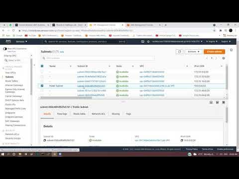 Module 6 Challenge Lab Creating a VPC Networking Environment for the Cafe Part 1 - YouTube