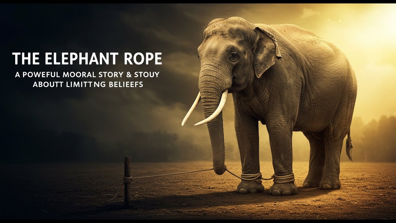 The Elephant and the Rope – A Powerful Moral Story About Limiting ...