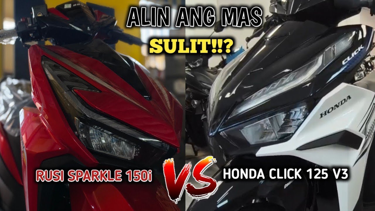 HONDA CLICK 125 V3 VS RUSI SPARKLE 150i #trending #trendingvideo # ...