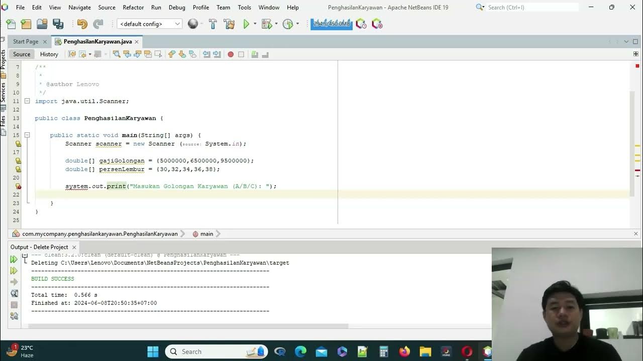 Tugas 3 Algoritma Pemrograman | MSIM4203 - YouTube