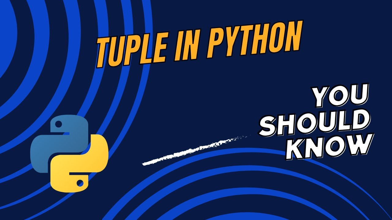 Tuples In Python Python Crash Course Youtube