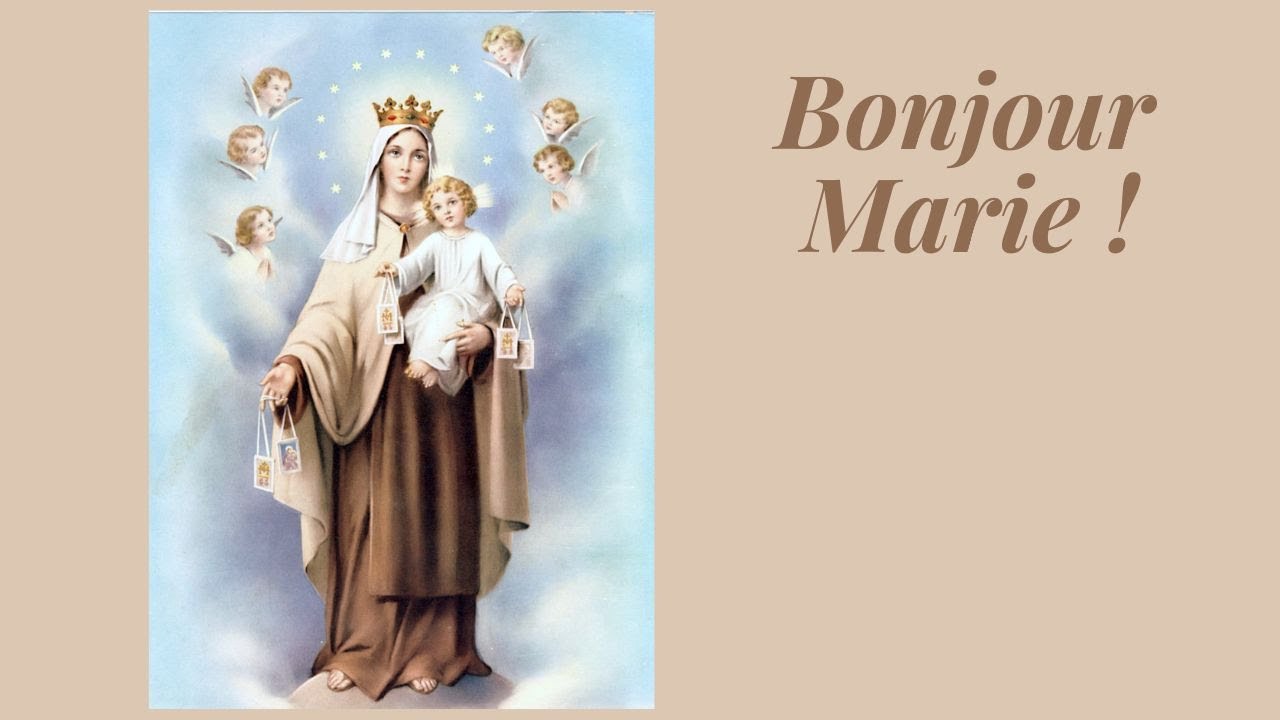 Dim 30 Nov Chant Bonjour Marie + - YouTube