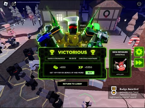 TDX | Nightmare Xmas Victory! - YouTube