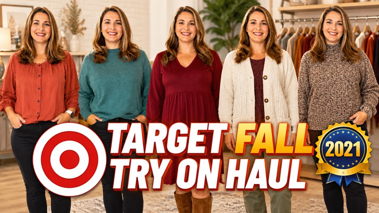 TARGET Fall 2021 Try On Haul | Fall Finds | Fashion Over 40 - YouTube