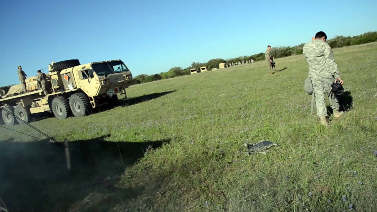 Bravo Company 615th ASB, 1ACB, Soldier re-enlisted during NBC Training ...