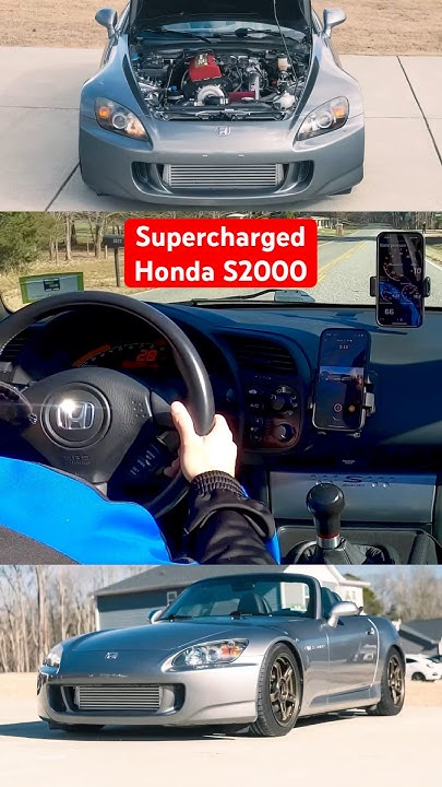 Supercharged Honda S2000 POV - YouTube