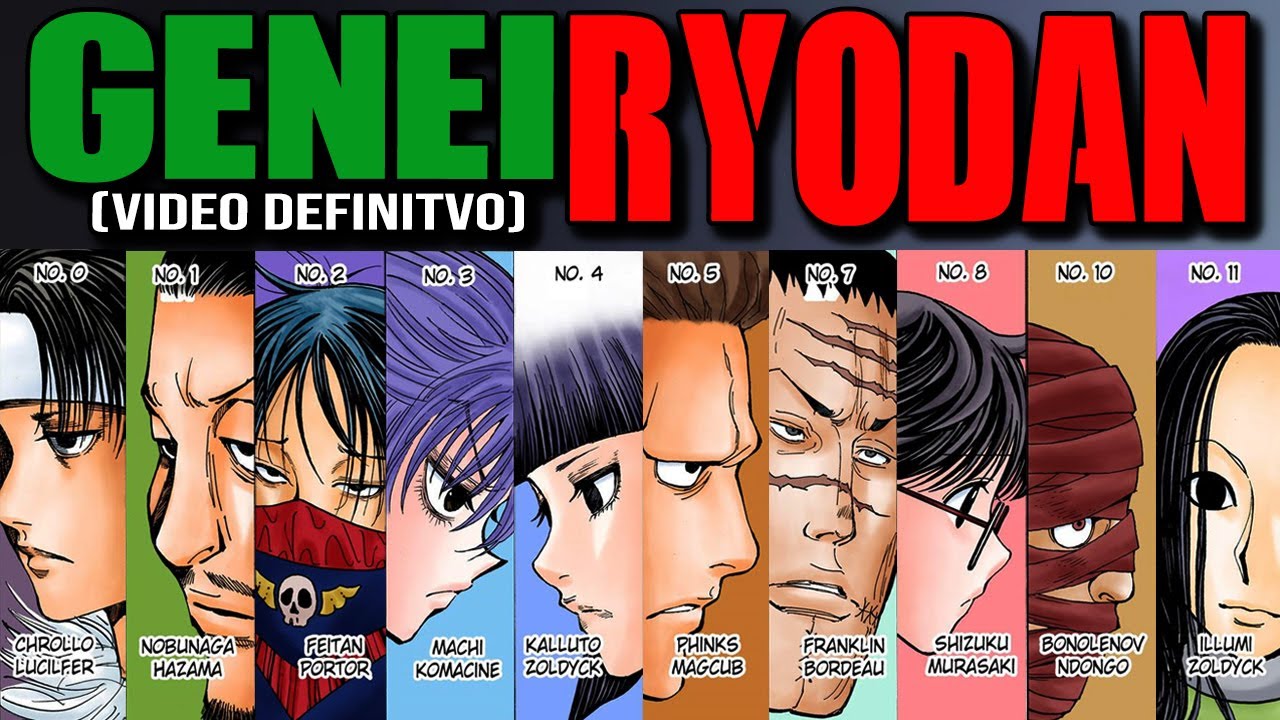 Genei Ryodan: TODAS sus Habilidades y Secretos Explicados (Video ...
