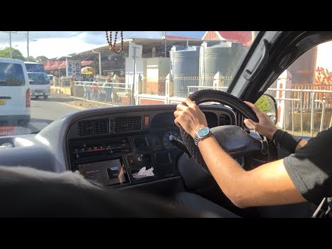 Toyota hiace 4th gen long executive body City drive POV - YouTube
