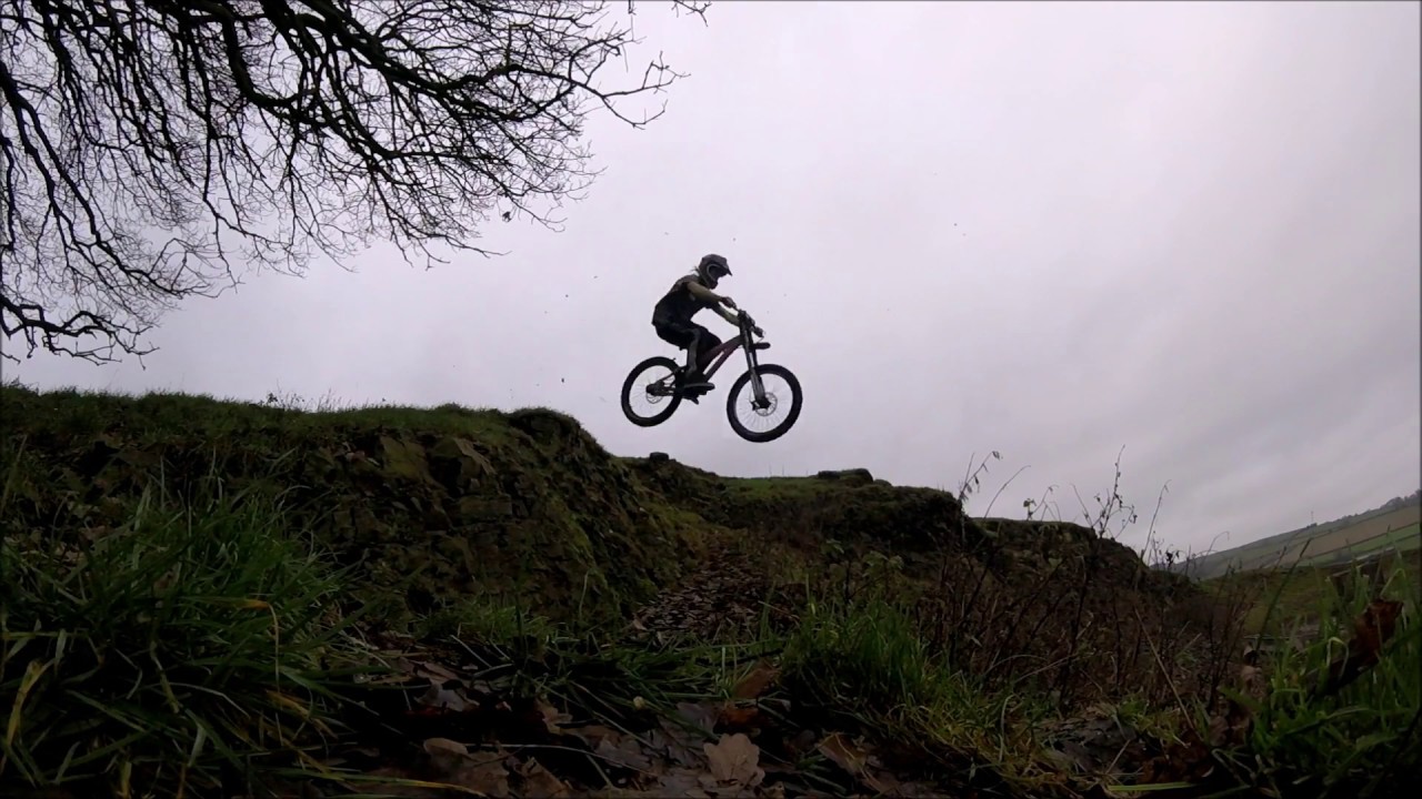 Hardcore Hardtail - Hopton Woods, Bucknell woods DH/FR - YouTube