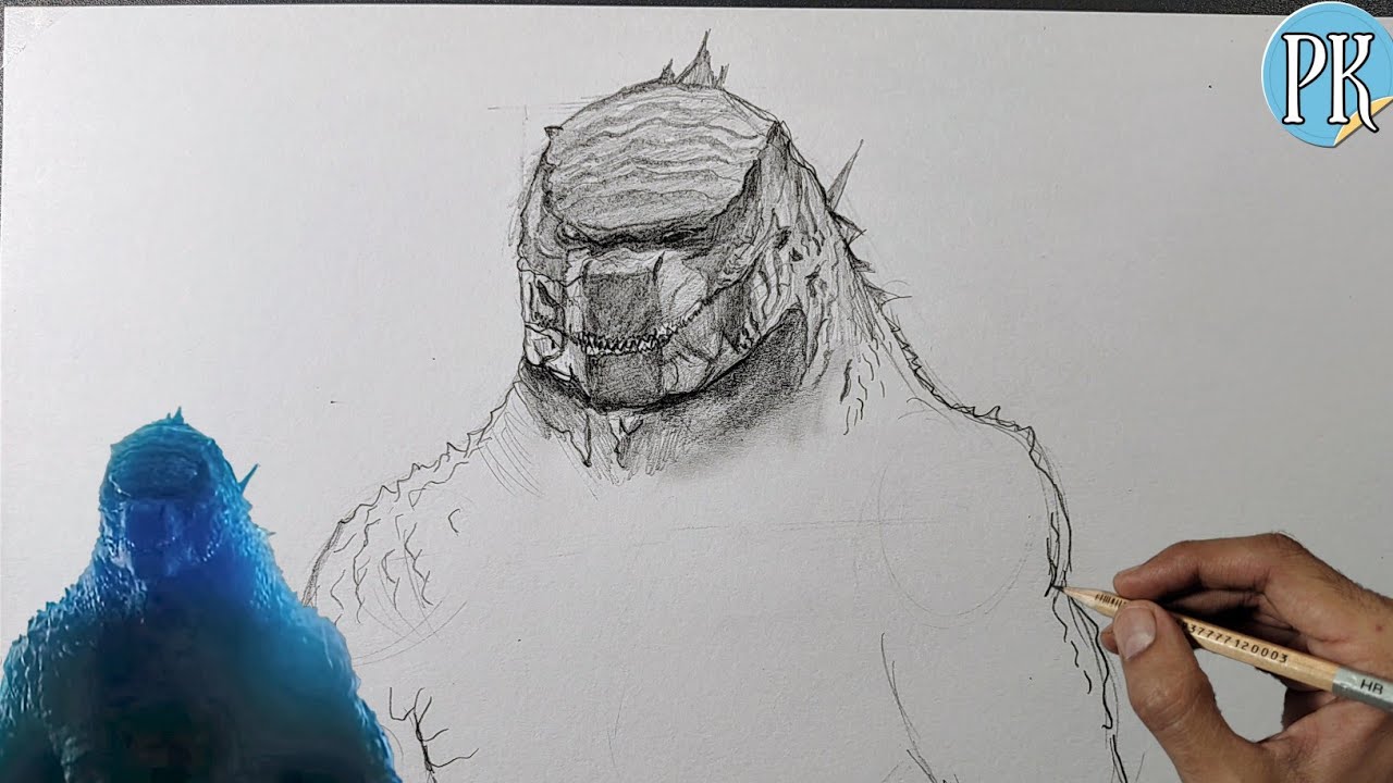 How to draw GODZIILA / from Monarch: Legacy of Monsters - YouTube