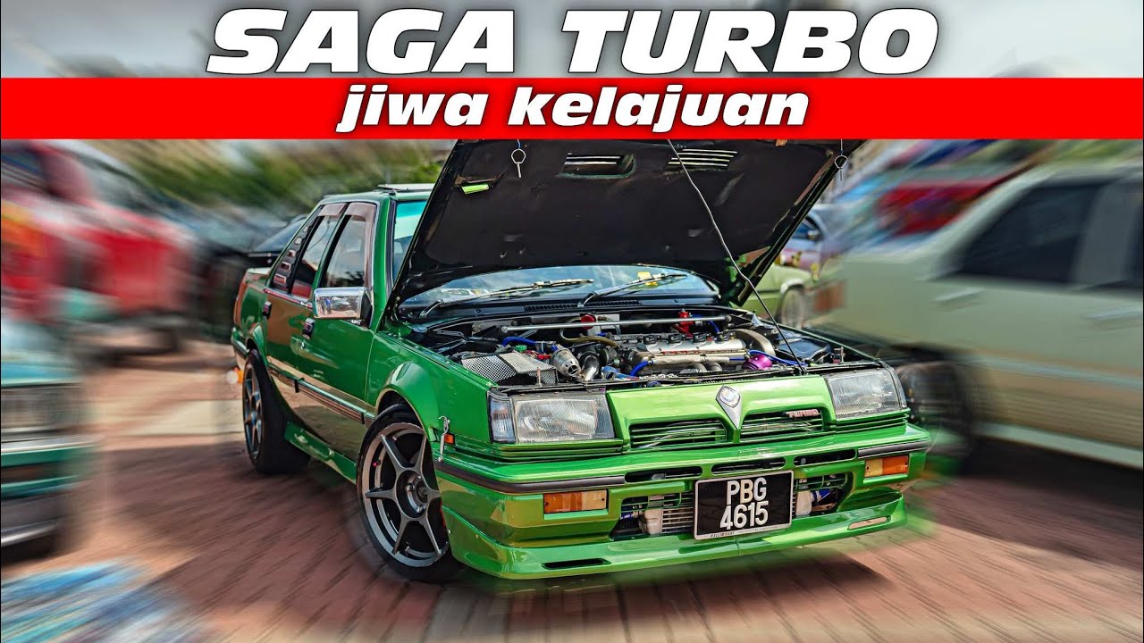 Proton Saga 4G61 Turbo - Setup KELAJUAN - YouTube