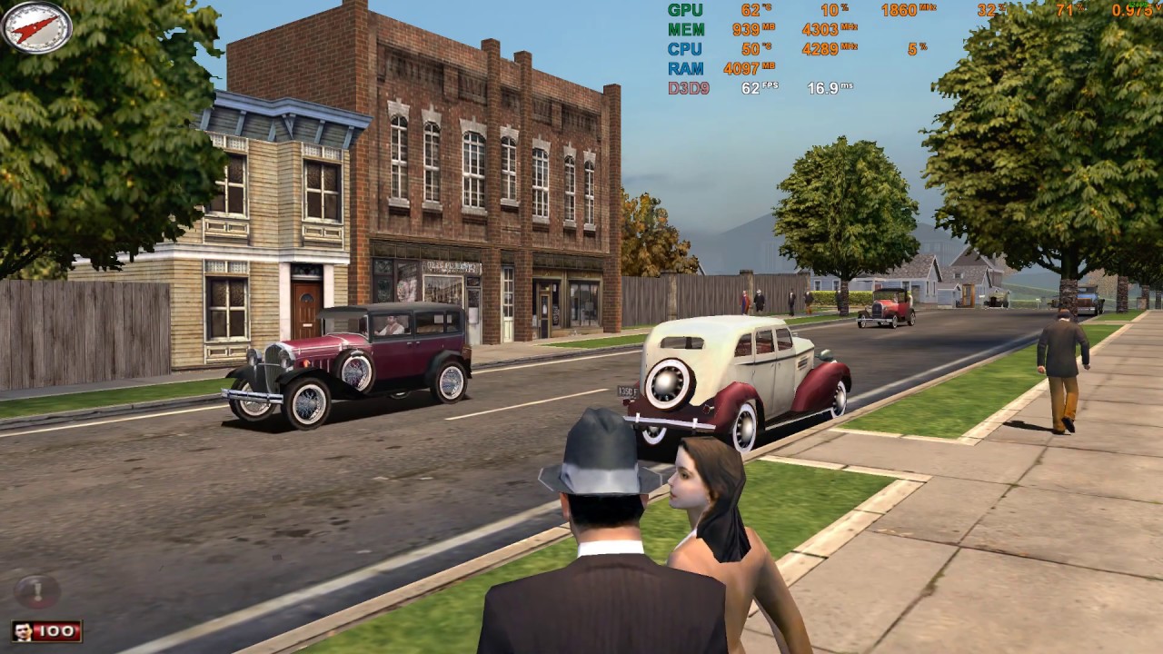 Mafia 1 Screen Space Ray Tracing GI 1440p + GTX 1070ti - YouTube