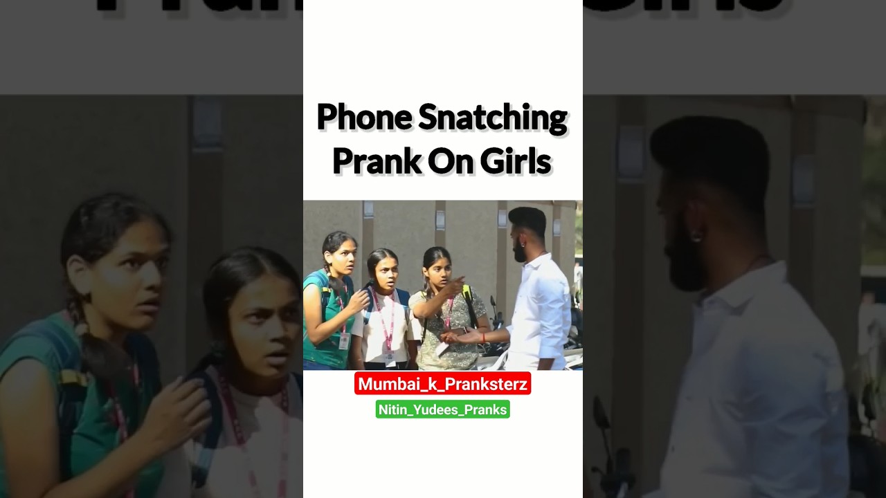 Phone Snatching Prank on Girls#comedy #funny #prank #trending #ytshorts ...
