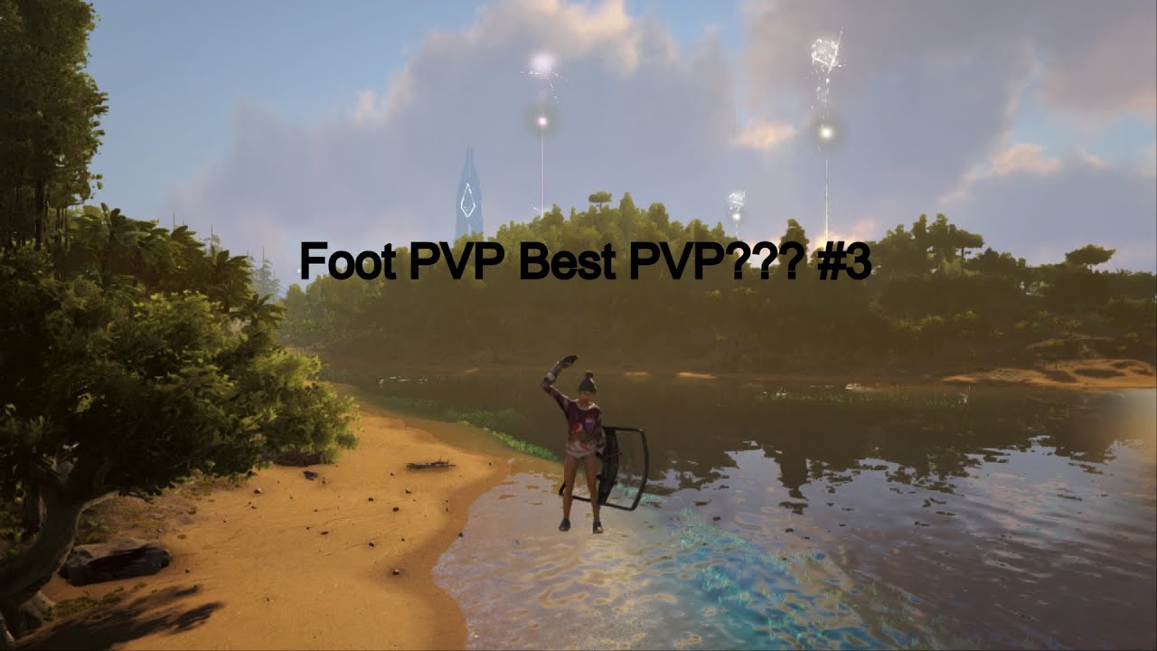ARK official pvp| Foot PVP Best PVP??? #3 |Raid Defense|(Ark/Ps4) - YouTube