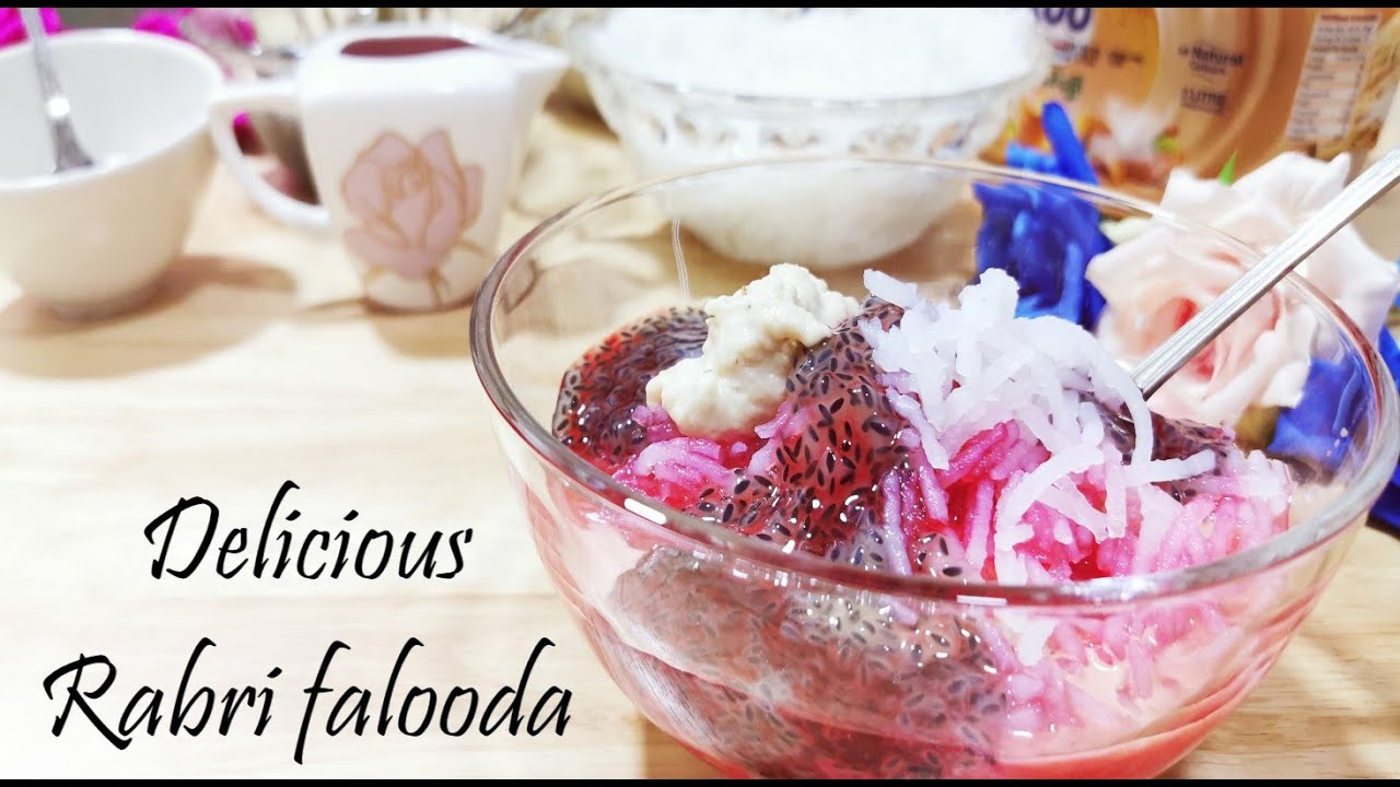 Delicious Rabri falooda recipe || Tasty foods by ZAF - YouTube