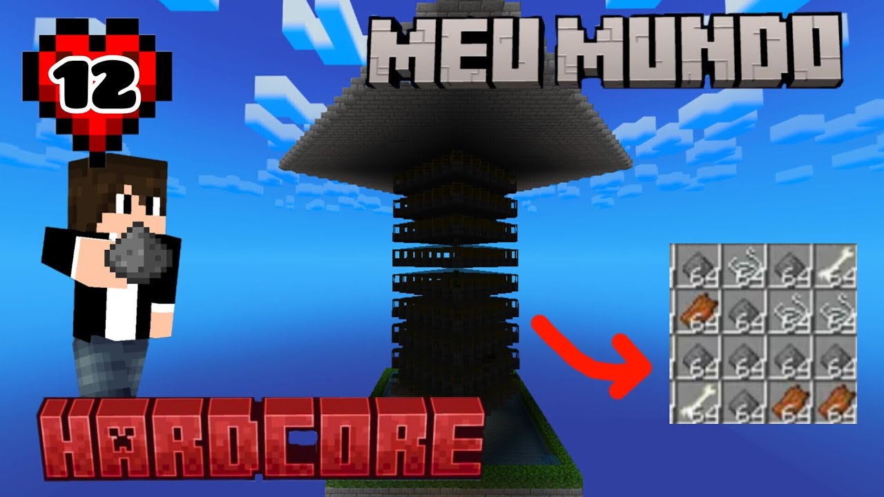 Melhor mob trap do Minecraft bedrock 1.21|Meu mundo hardcore - YouTube