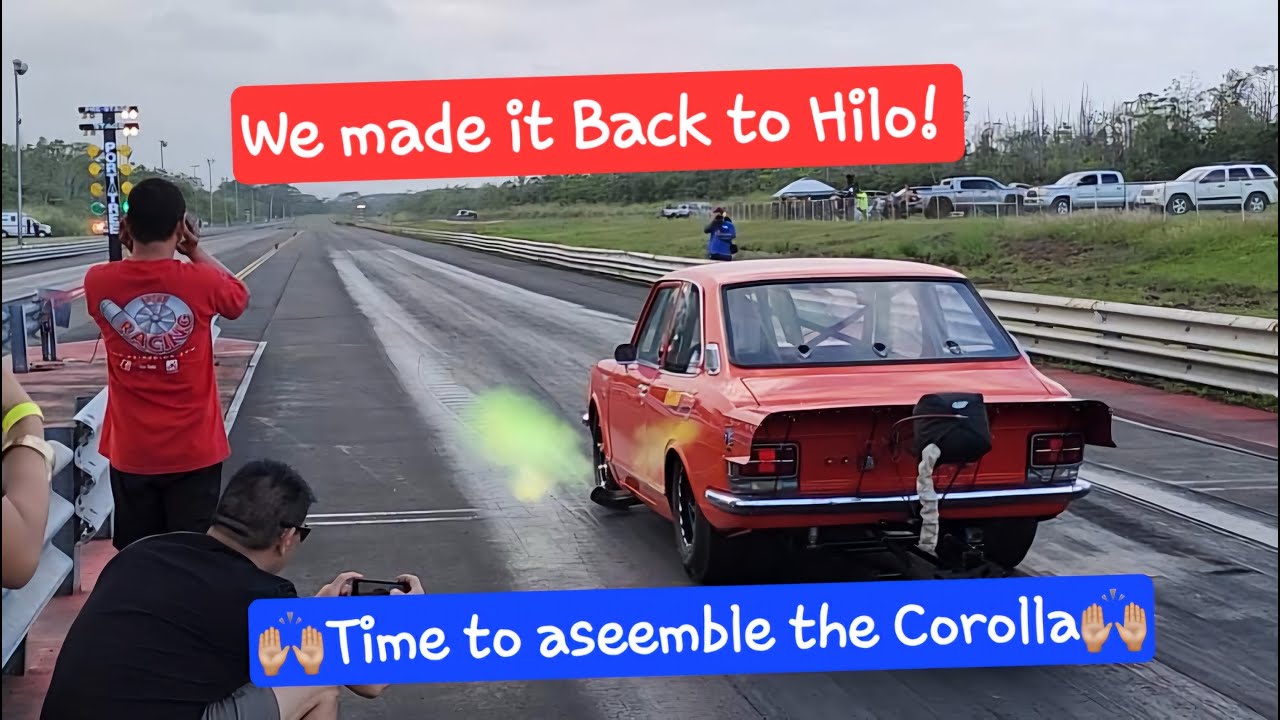 3TC Drag Corolla Assembly time in Hilo #psiracing #3tc #ogamiracing ...