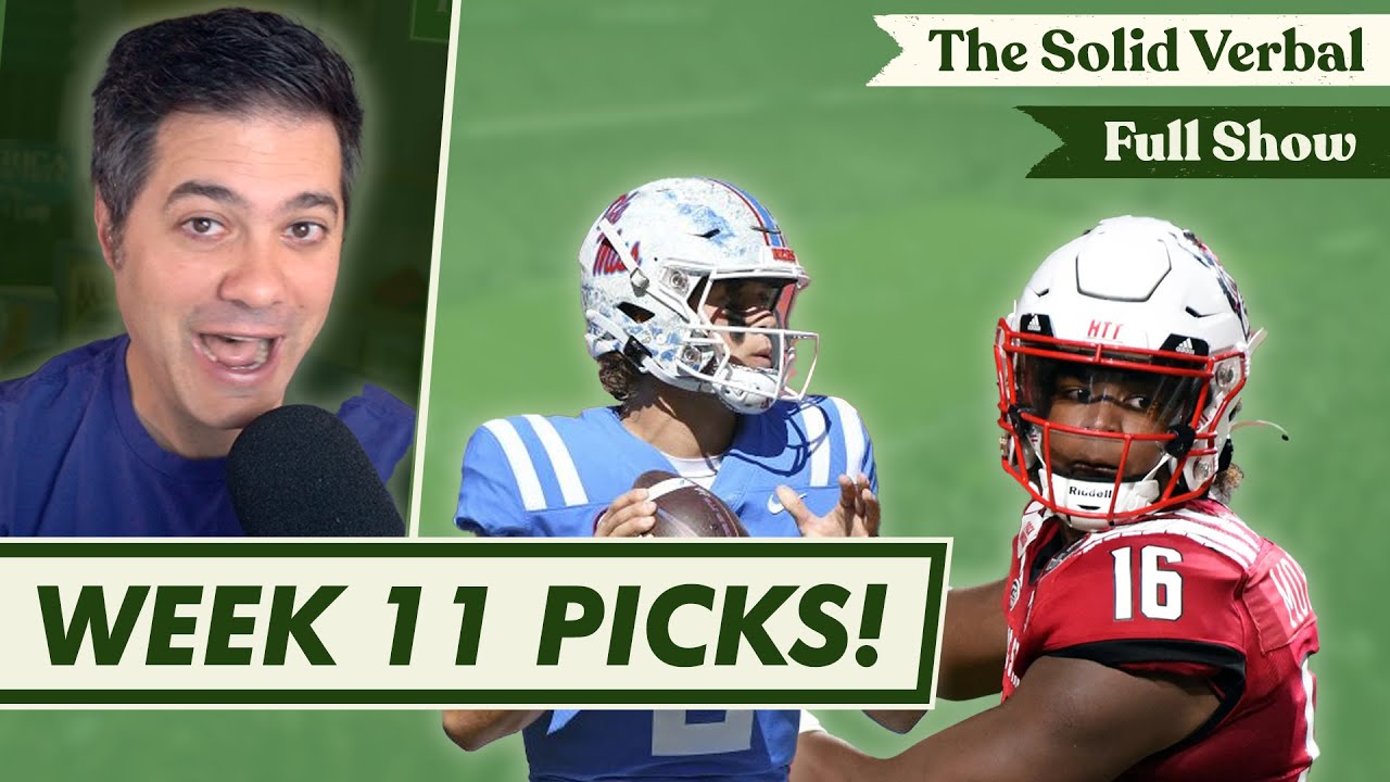 Week 11 College Football Picks | The Solid Verbal college football ...