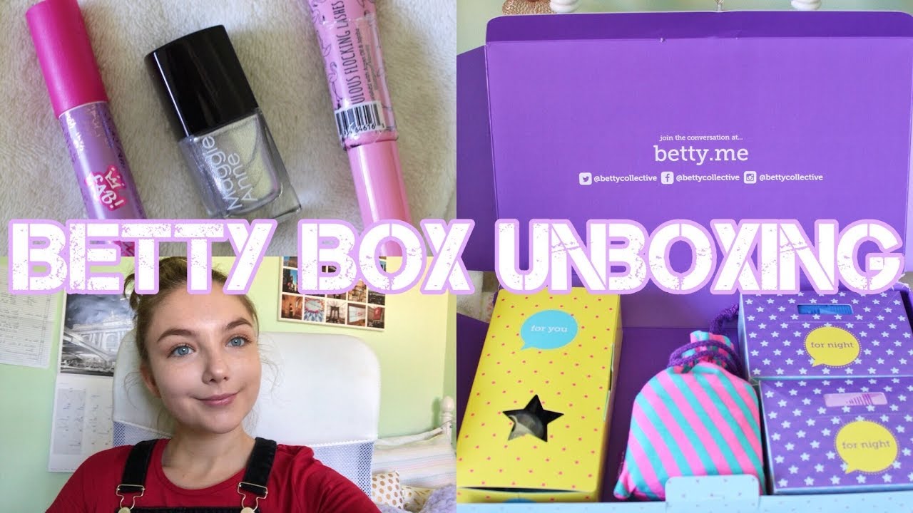 BETTY BOX REVIEW AND UNBOXING (June 2018) AD|Sophia - YouTube