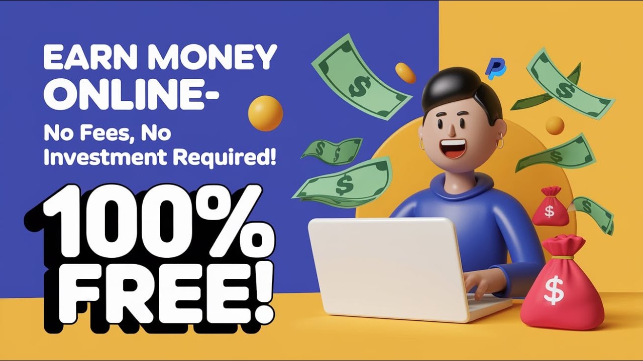 Work from Home & Earn Money Online – No Fees, No Investment Required ...