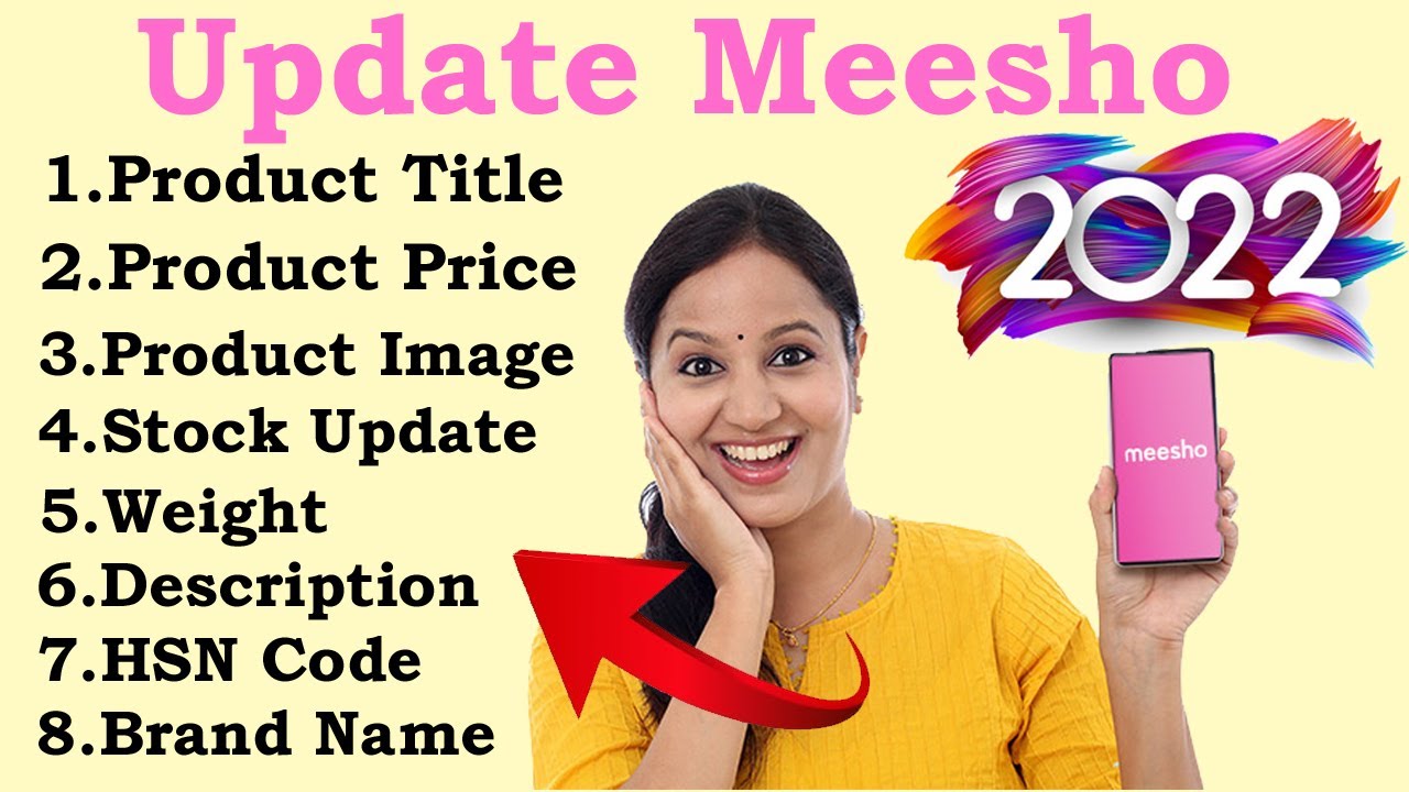 How to update Meesho Product title, price, description, weight, HSN ...