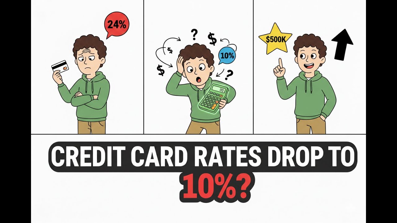 What ACTUALLY Happens When Credit Card Rates Drop to 10% Run The Math ...