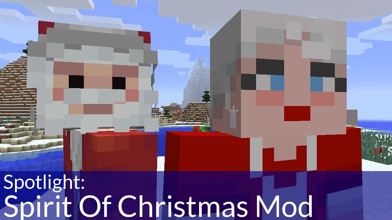 Spirit Of Christmas Minecraft Mod - YouTube