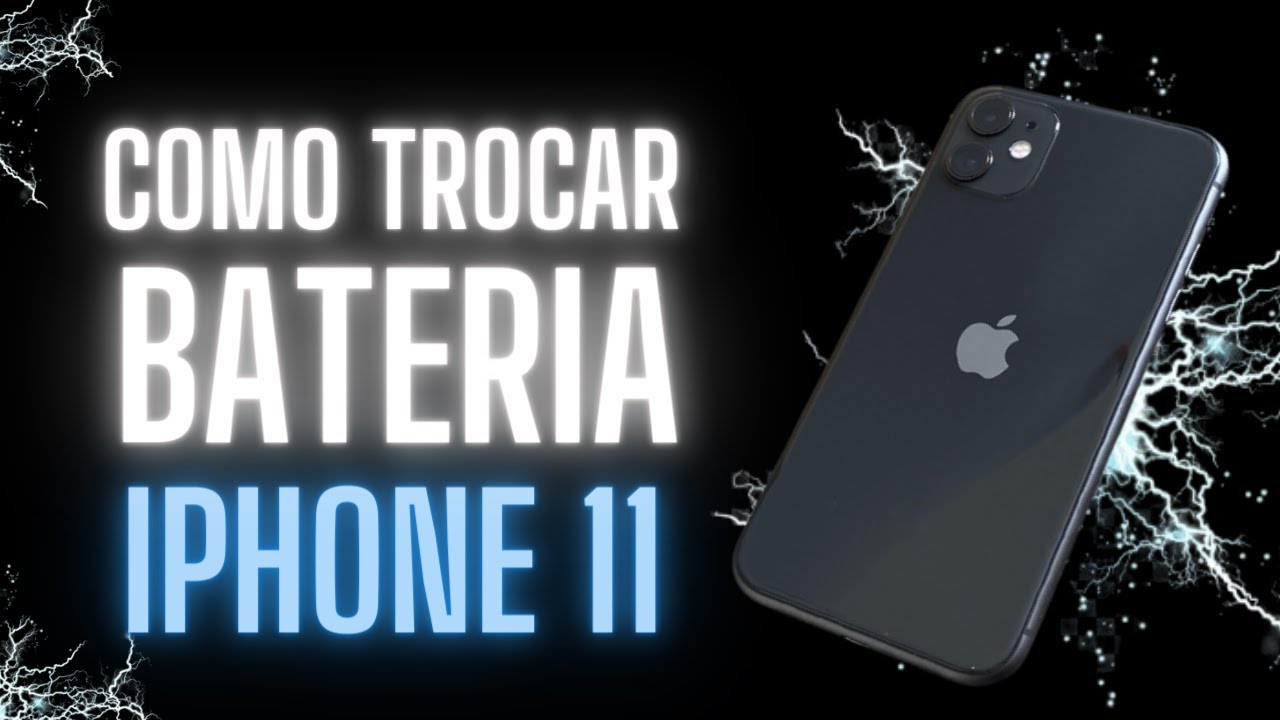 Como trocar bateria do IPhone 11 #fácil - YouTube