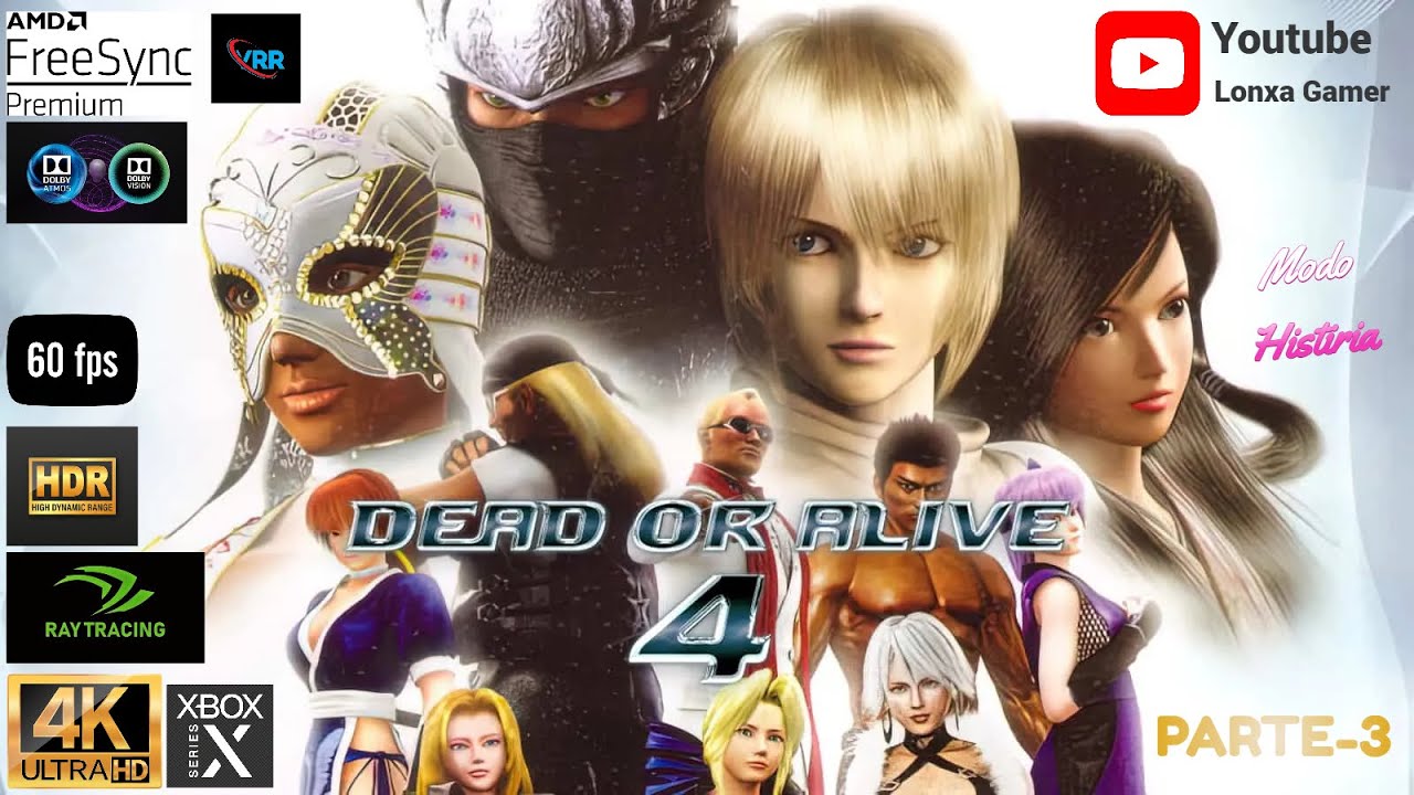 🔴 DEAD OR ALIVE 4 : Modo historia [ Xbox series X ] 4k 60 fps #3 - YouTube