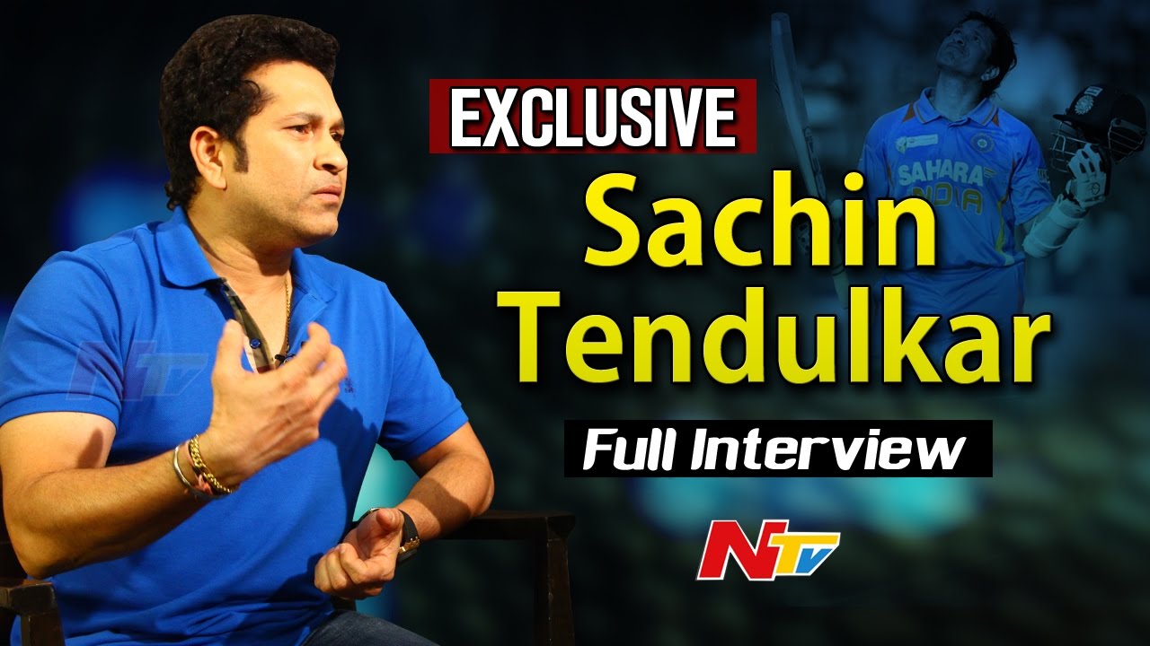 Master Blaster Sachin Tendulkar Exclusive Interview || Sachin: A ...