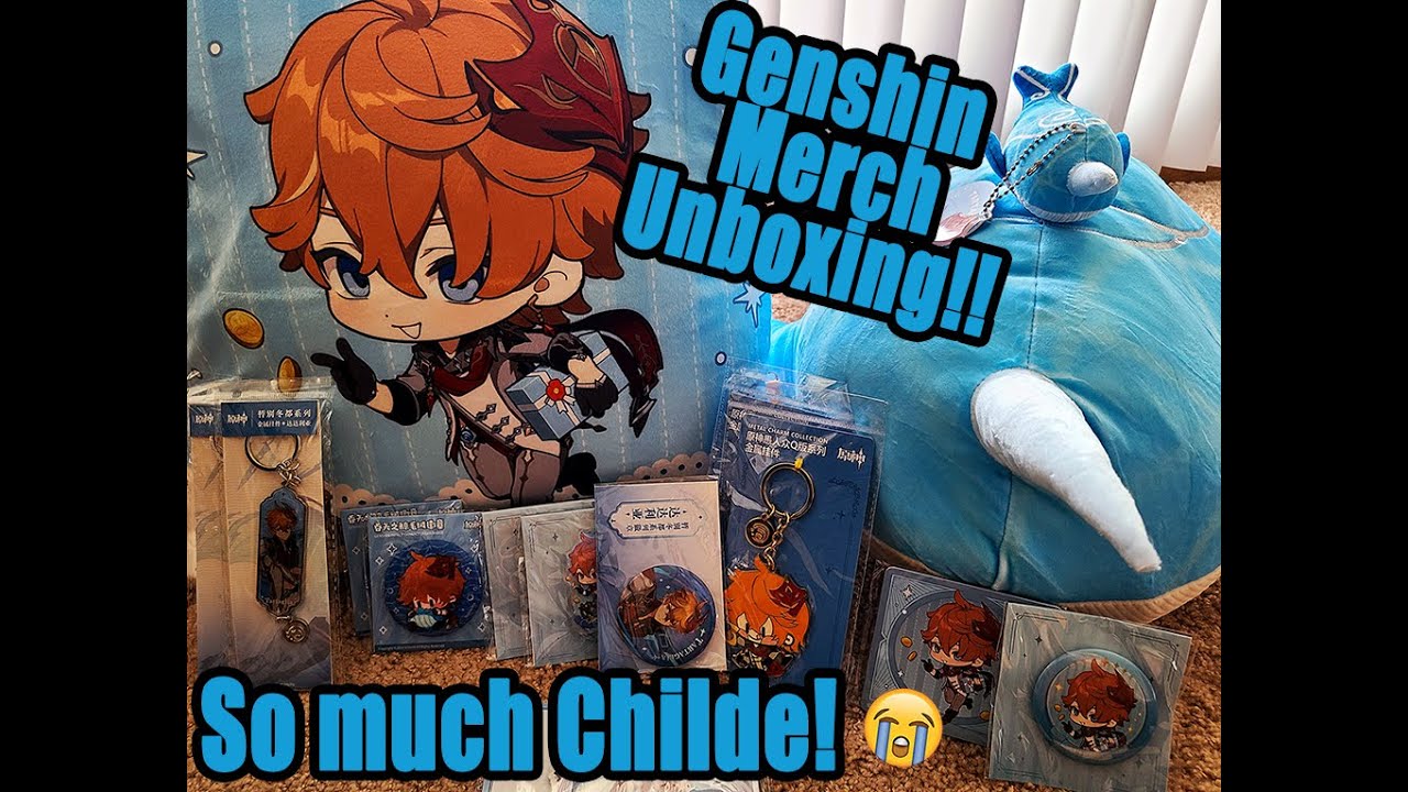 Childe has so much official merch | Genshin Impact Official Merch ...
