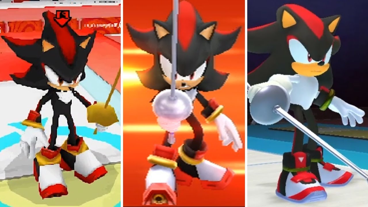 Evolution of - Fencing in Mario & Sonic at the Olympic Games - YouTube