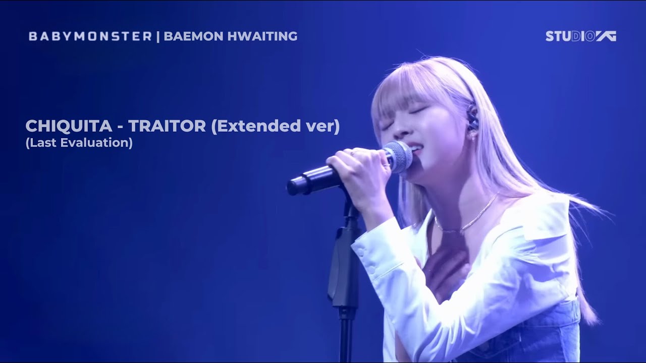 CHIQUITA (BABYMONSTER) - Traitor (Extended ver) Lyric Video - YouTube