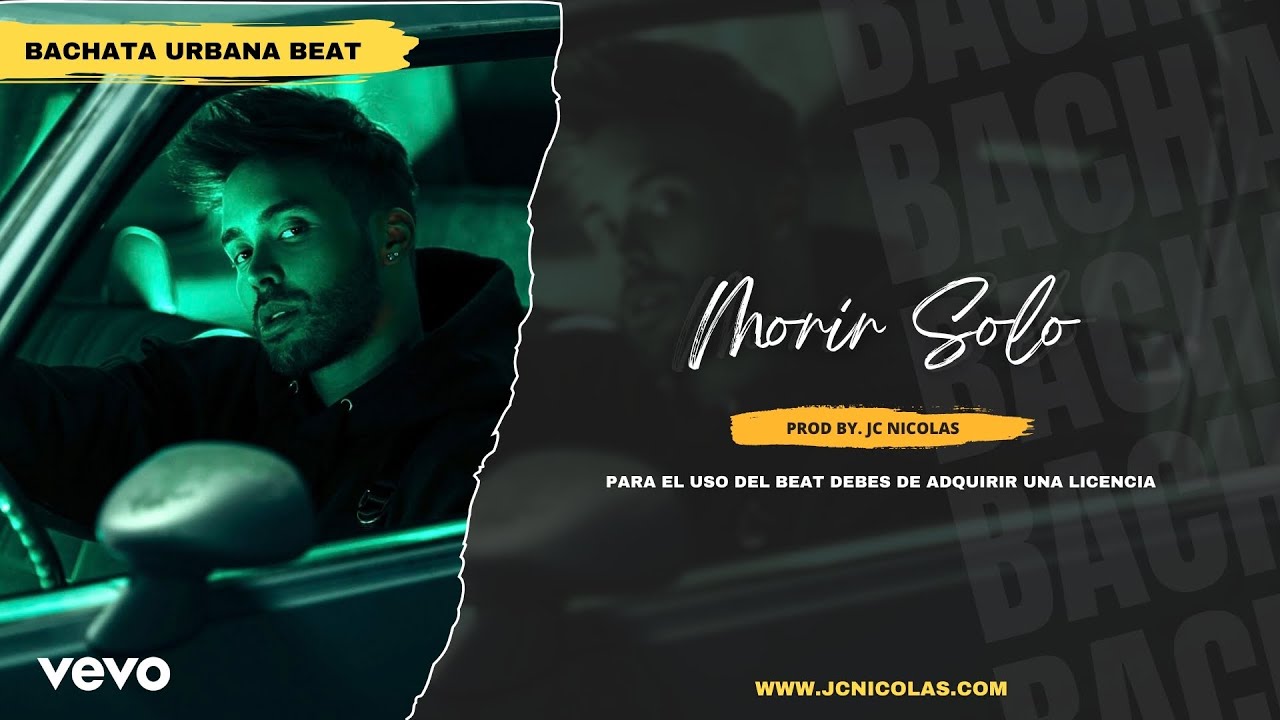 Beat de Bachata Urbana "Morir Solo" 🎸| Instrumental Bachata Romantica ...