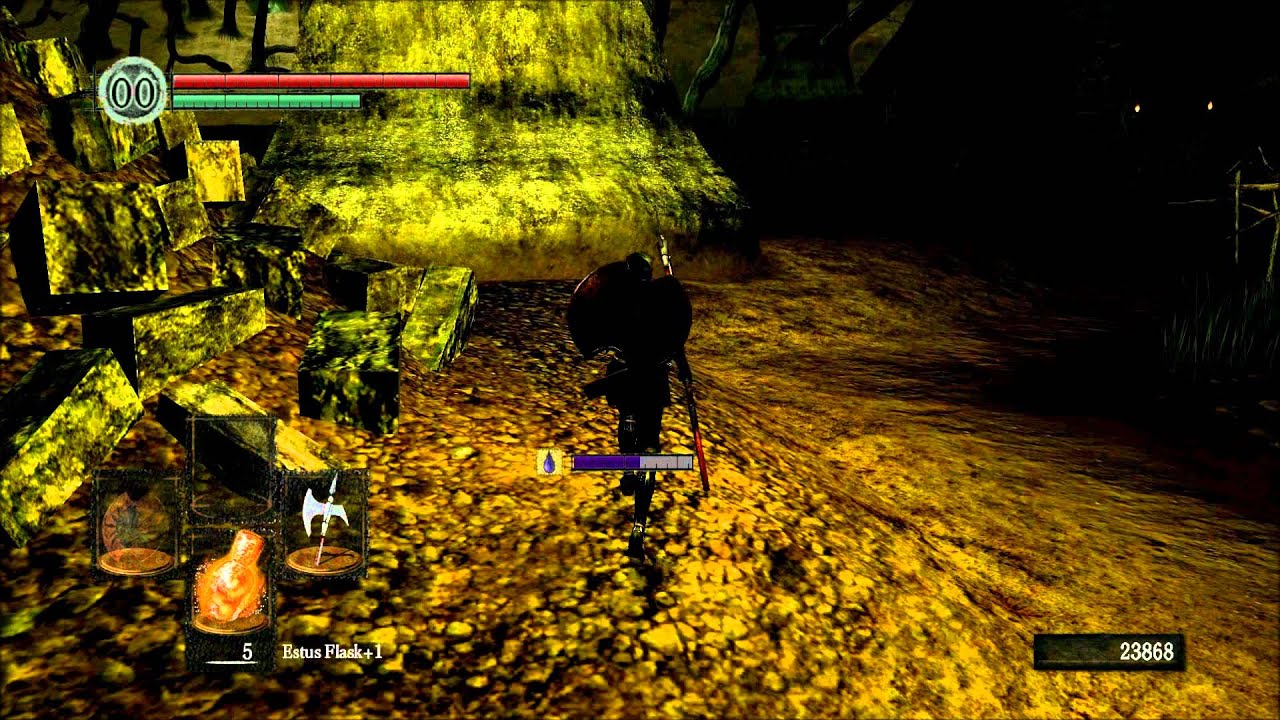 Dark Souls - Safe Route To Quelaag - YouTube