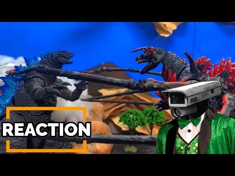 Reacting to Godzilla Vs Spiderzilla Stop Motion (Part 2) - YouTube