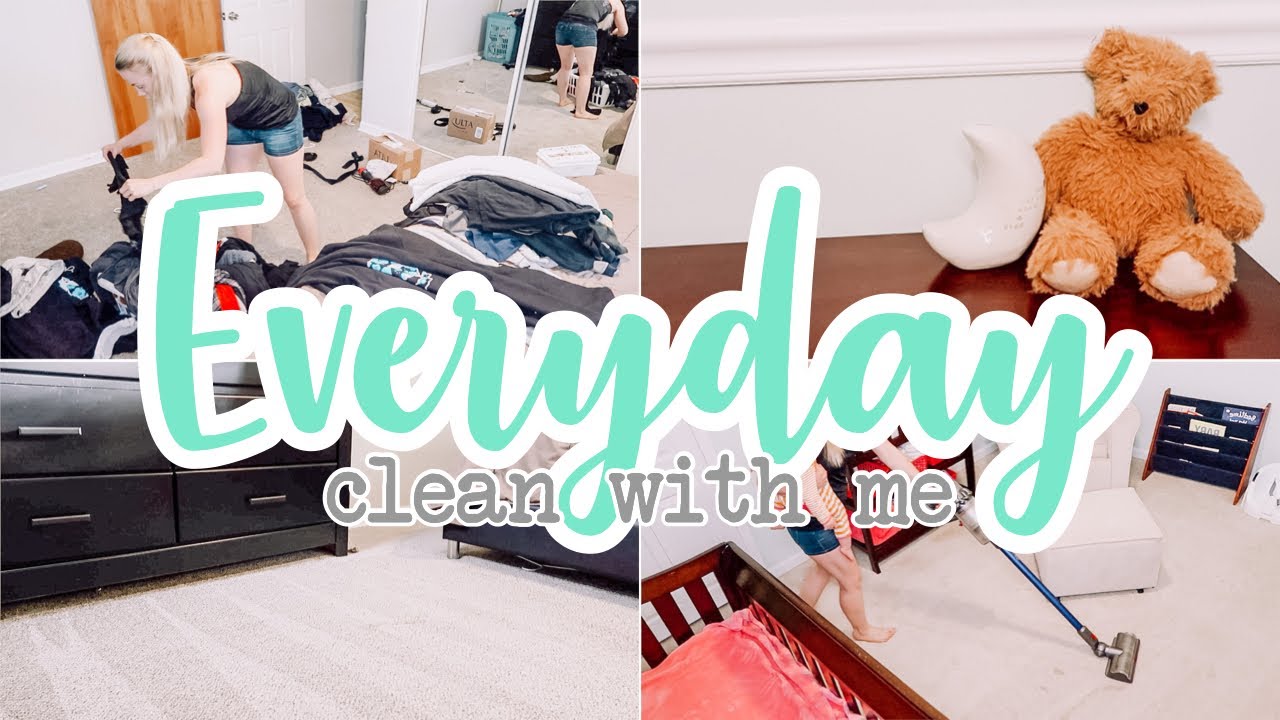 EVERYDAY CLEAN WITH ME // EXTREME CLEANING MOTIVATION - YouTube