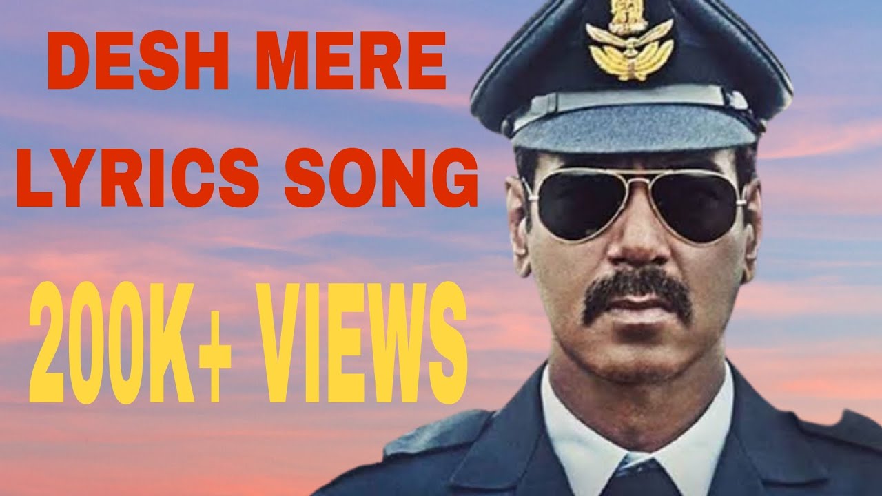 ARIJIT SINGH:DESH MERE SONG/BHUJ THE PRIDE OF INDIA/JR Ritesh OFFICIAL ...