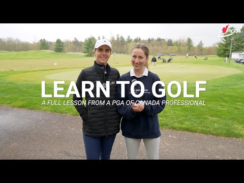A Golf Lesson with a PGA of Canada Pro - The Gist Co-Founder Ellen ...