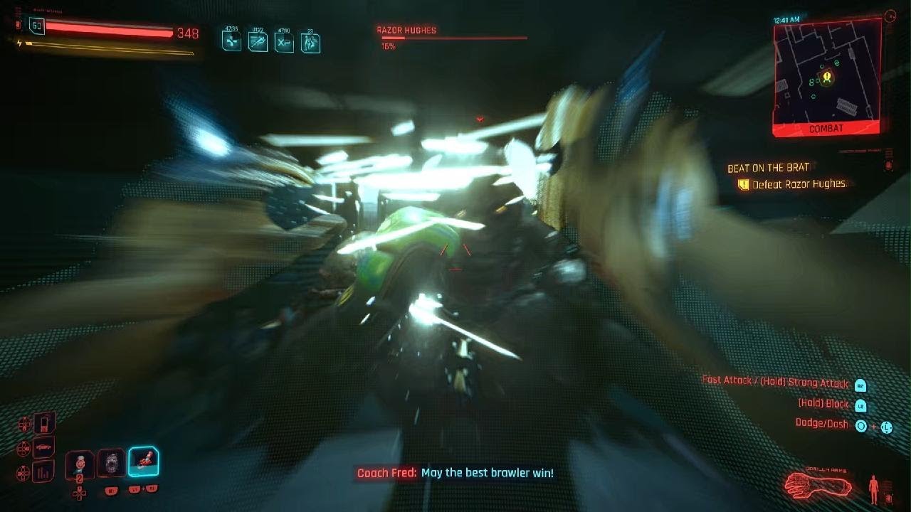 Cyberpunk 2077 - Fight Razor Hughes after Phantom Liberty (Old Glitch ...
