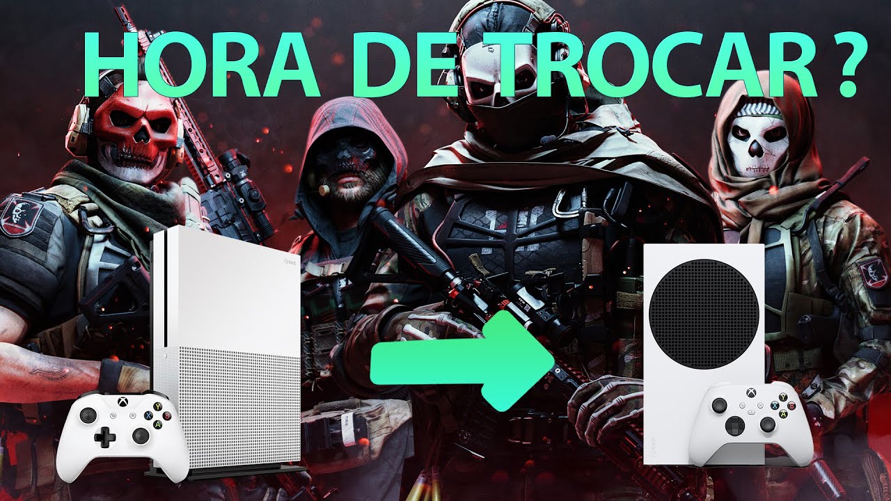 VALE A PENA TROCAR O XBOX ONE S PELO XBOX SERIES S ? TESTE DE GRÁFICO E ...