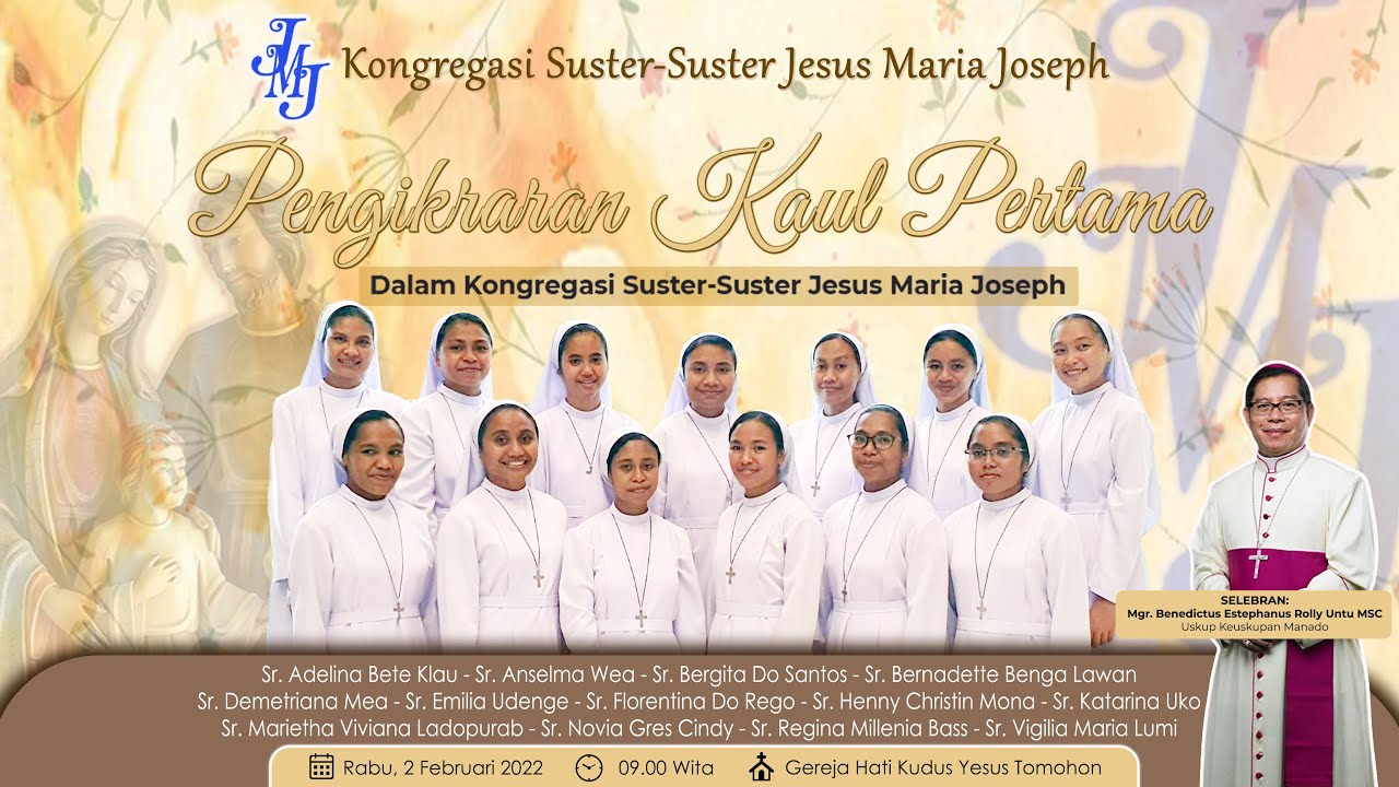 PENGIKRARAN KAUL PERTAMA DALAM KONGREGASI SUSTER-SUSTER JESUS MARIA ...