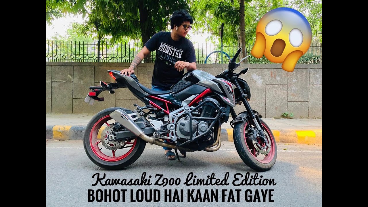 KAWASAKI Z900 2019 LIMITED EDITION DETAILED REVIEW - YouTube