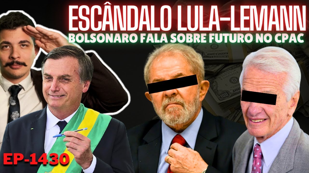 Lula-Lemann: O Novo ESCÂNDALO no MEC + Bolsonaro Fala sobre FUTURO no ...