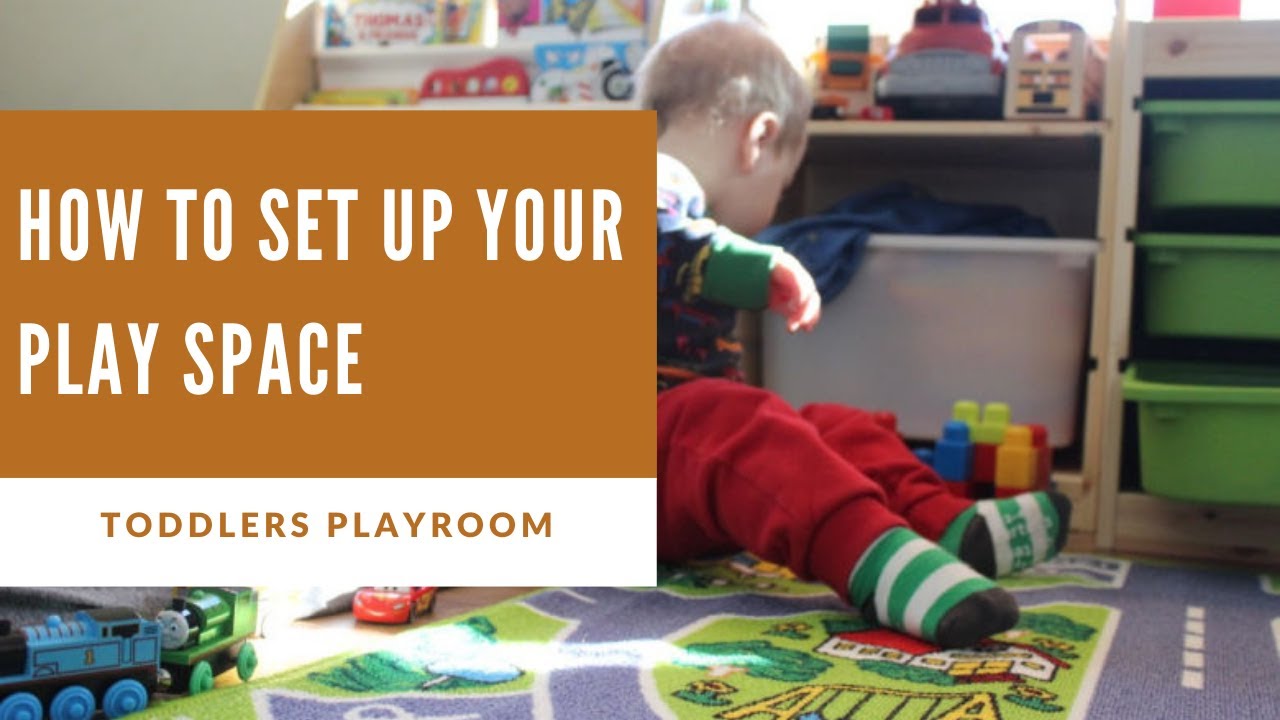 How to Set Up Your Play Space | Playroom Tour | AbRams - YouTube