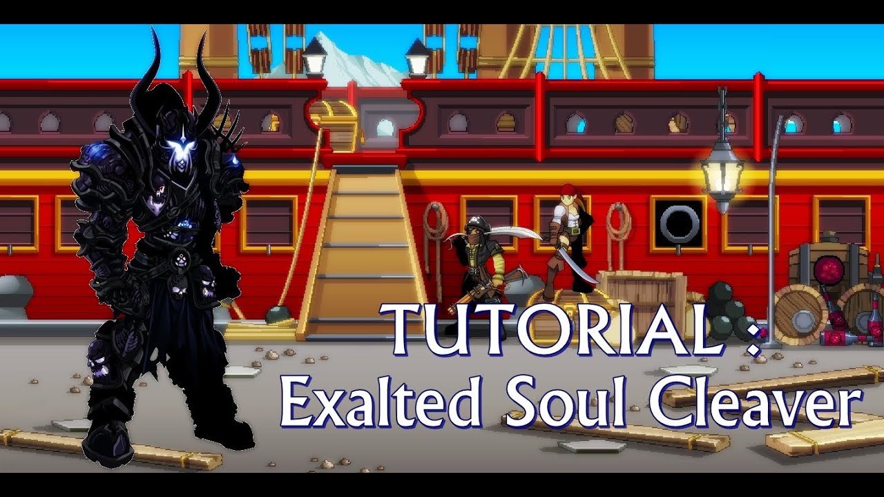=Dark AQW= TUTORIAL : Exalted Soul Cleaver - YouTube