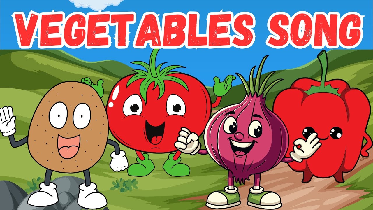 The Vegetable Song | Kids Learning Video for kids | Nursery Rhymes For ...