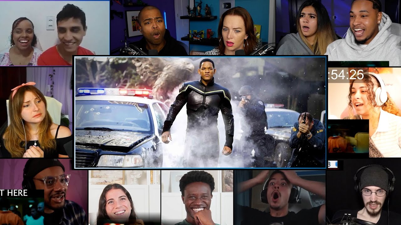 Good Job Scene | Hancock (2008) Reaction Mashup - YouTube