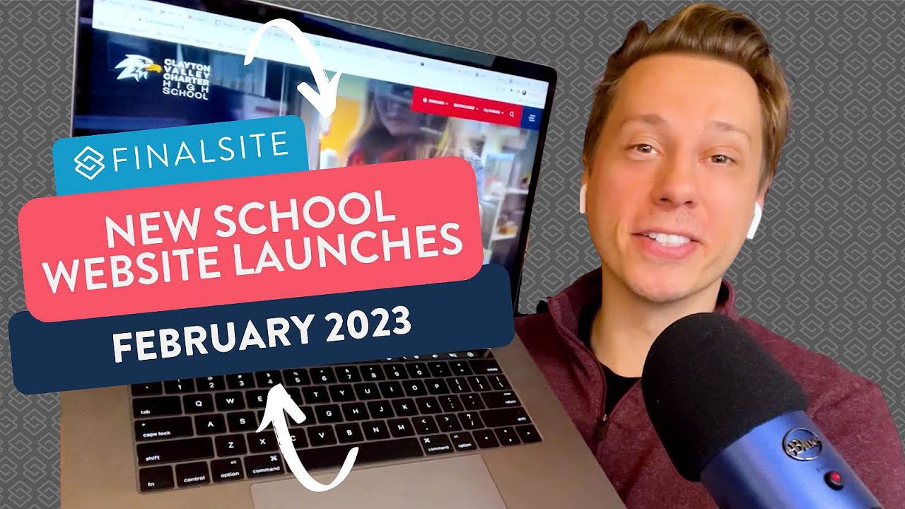 New School Website Launches | February 2023 | Finalsite - YouTube