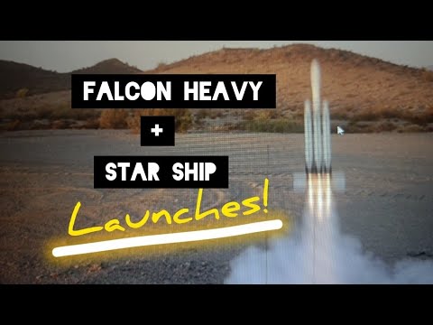Max Q Falcon Heavy & Starship Launch DAY!!! - YouTube